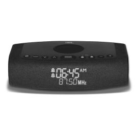 JBL RISE WIRELESS SPEAKER WITH BUILT-IN FM/ALARM CLOCK JBL-SPK-RISE BLK ...
