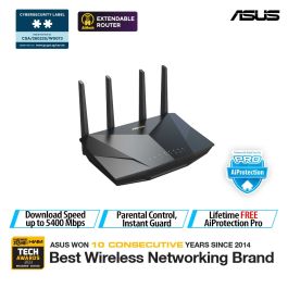 ASUS AX5400 WIFI 6 ROUTER RT-AX5400 | Gain City Singapore