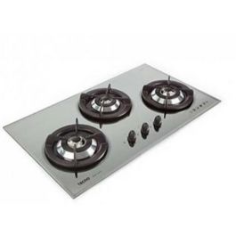 TECNO GAS HOB - 3 BURNERS T333TGSV-BRUSH SILVER | Gain City Singapore