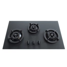 TECNO GAS HOB - 3 BURNERS T333TGSV-MATTE BLACK | Gain City Singapore