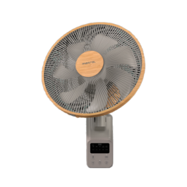 14" DC Wall Fan - 5 Speeds, Remote Control