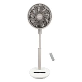 12" DC Stand Fan - 12 Speeds, Remote Control