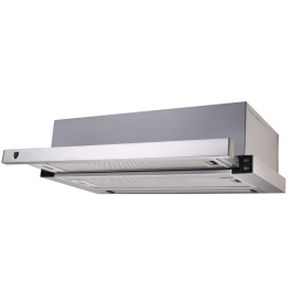 EF COOKER HOOD 90CM, SS, TELESCOPIC