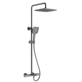 RIGEL THERMOSTATIC RAINSHOWER W2-R-TSME14459T-GUN | Gain City Singapore