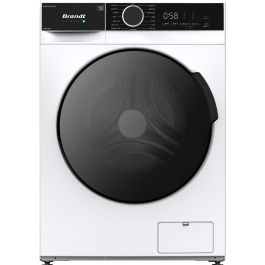 BRANDT FRONT LOAD WASHER WFB484QWA | Gain City Singapore