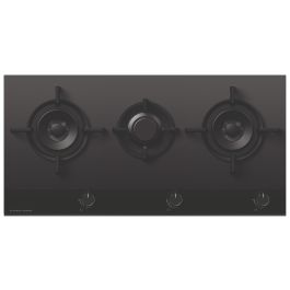 FISHER & PAYKEL GAS HOB 3 BURNERS, PUB, 90CM