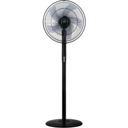 MISTRAL 16" STAND FAN W/REMOTE BLACK 5 ABS BLADE