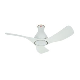 KDK AIRY 48" LED CEILING FAN E48GP-MATTE WHITE | Gain City Singapore